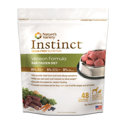 Instinct Raw Frozen Diet Venison