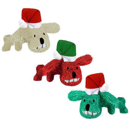 Loofa Santa Catnip Cat Toy