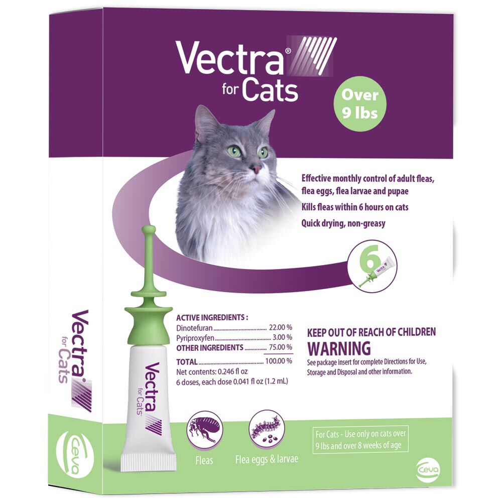 Max 47% OFF Vectra For Small Cats 2-9 lbs. 3 Doses Flea Control - EPA ...