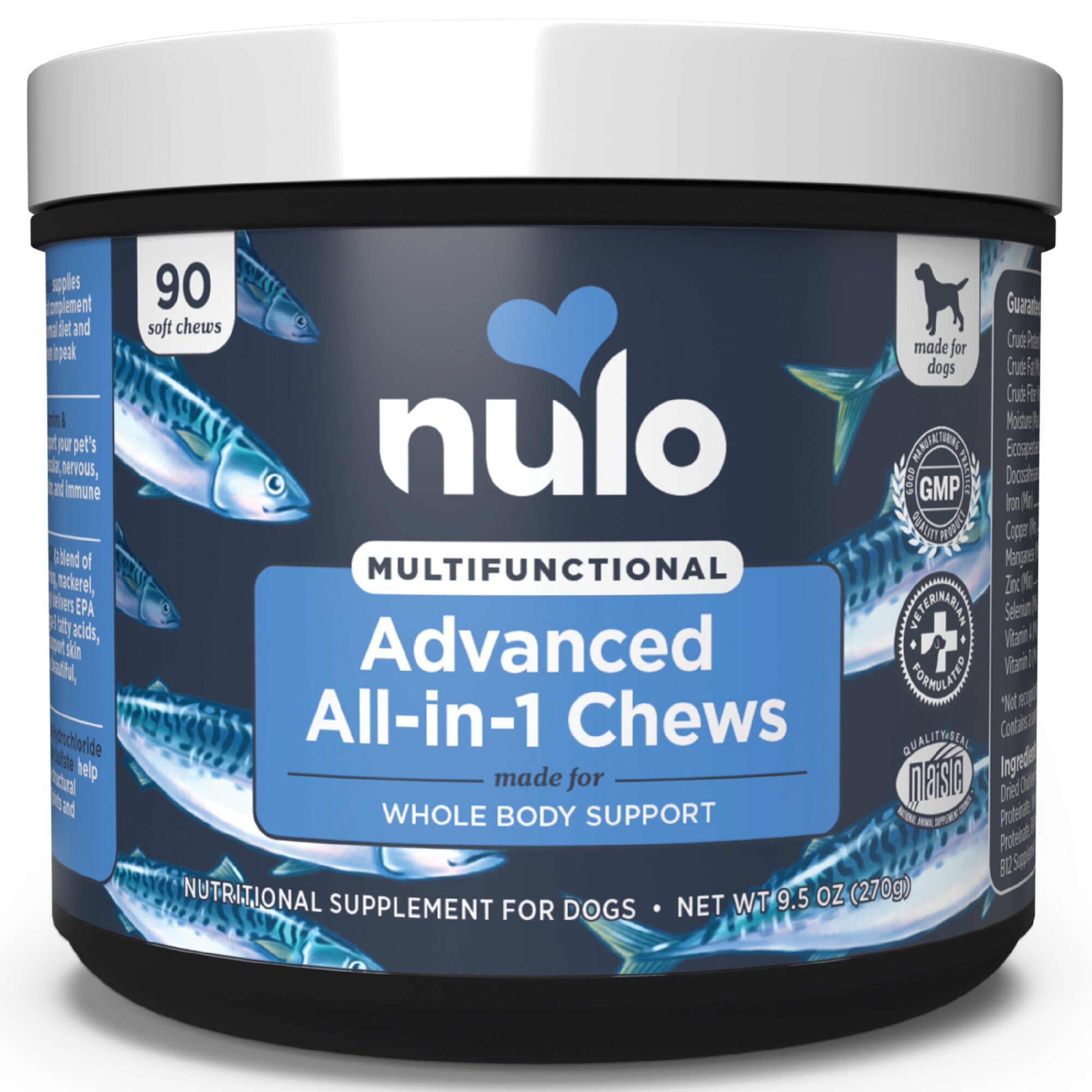 Nulo Soft Chew Advanced All-In-1 Supplement for Dogs