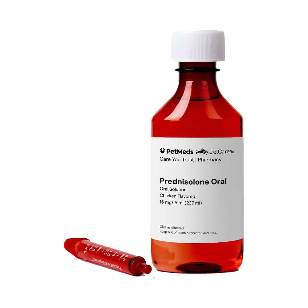 Prednisolone Oral Solution 15 mg/ 5 ml 237 ml Bottle