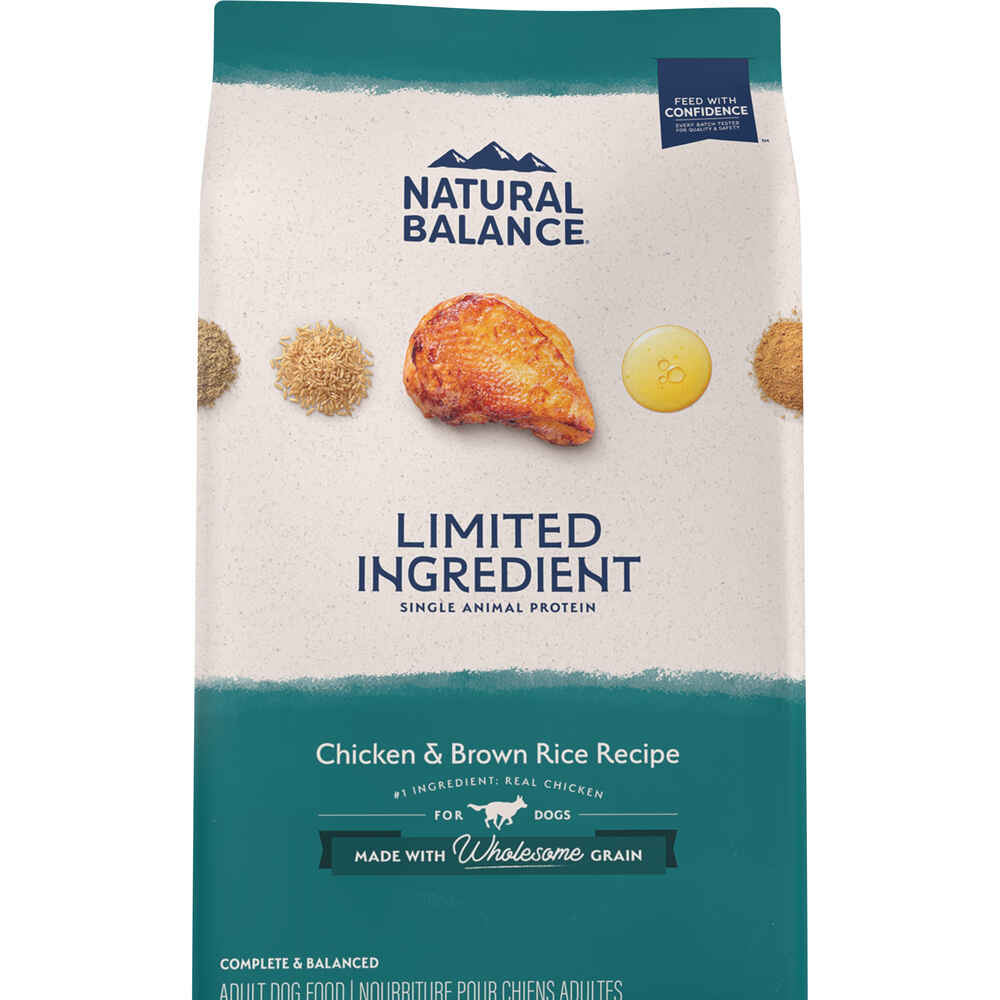 Natural Balance Limited Ingredient Chicken & Brown Rice Recipe Dry Dog ...
