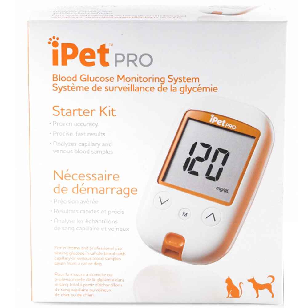 iPet PRO Blood Glucose Monitoring System Kit