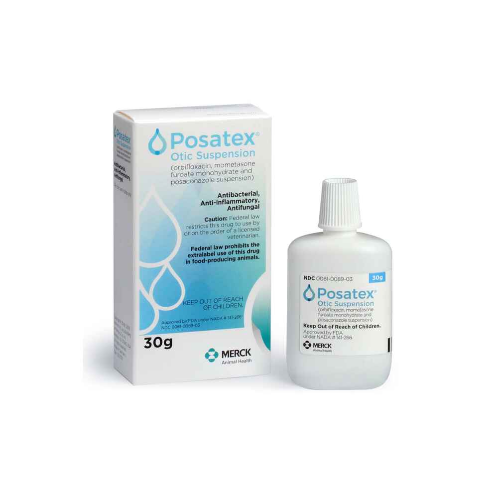 Posatex Otic Suspension Merck Animal Health USA, 47% OFF