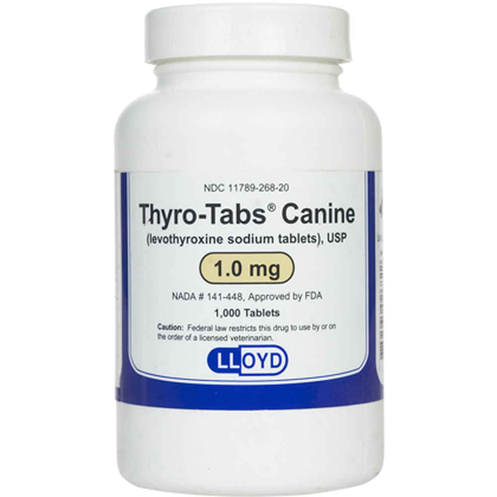 Levothyroxine Sodium Tablets (Thyro-Tabs) 1 mg (sold per tablet)