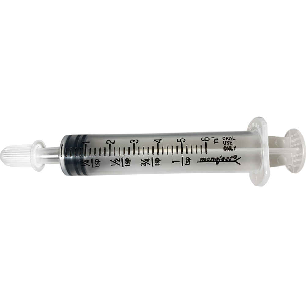 Monoject Oral Syringe 6 ml