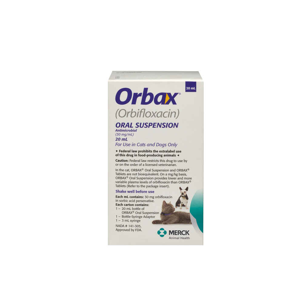 Orbax Oral Suspension 30 mg/ml 20 ml Bottle