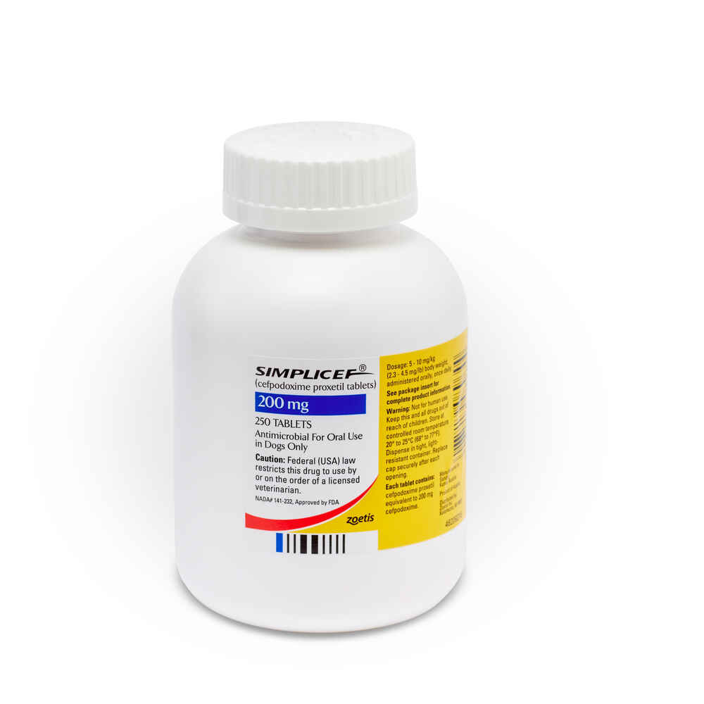 Simplicef 200 mg (sold per tablet)