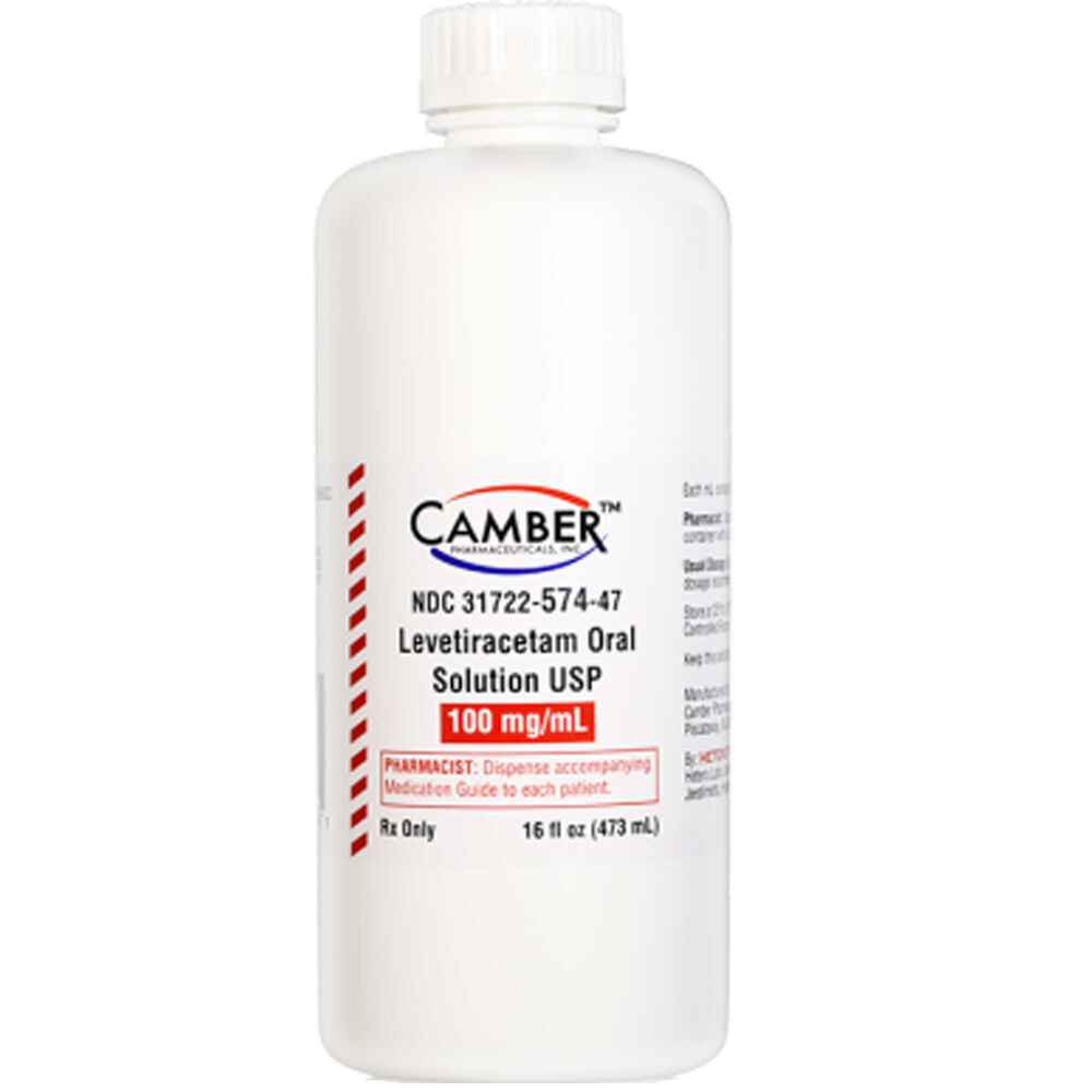 Levetiracetam Oral Solution 100 mg/ml 473 ml