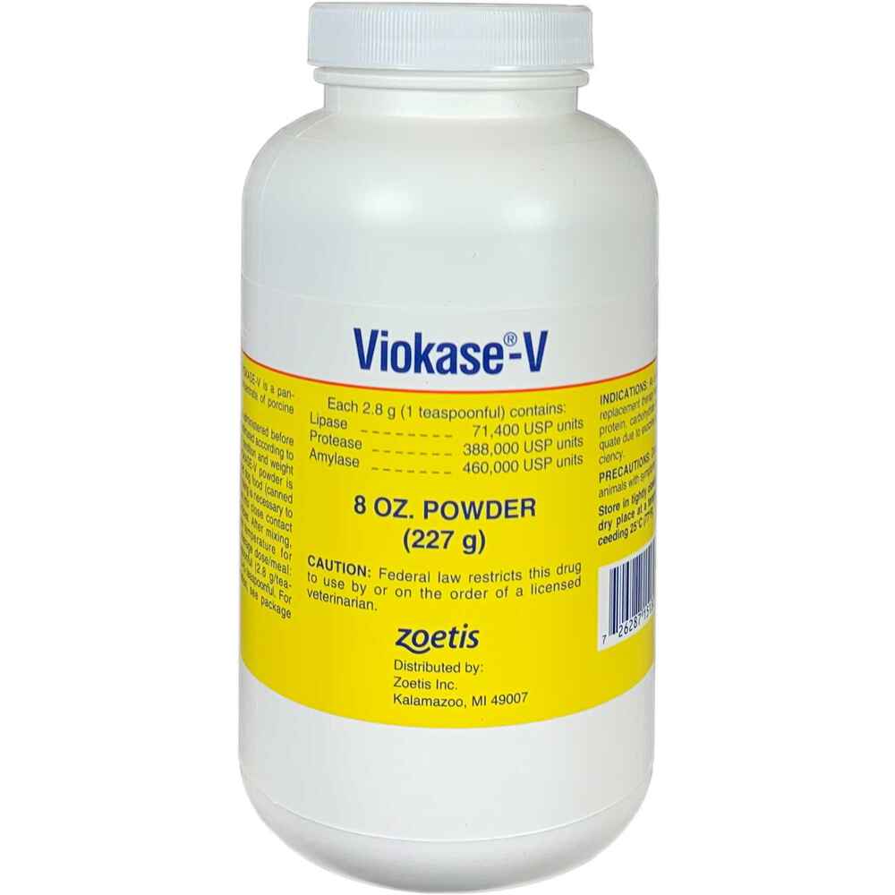 Viokase-V Powder 8 oz